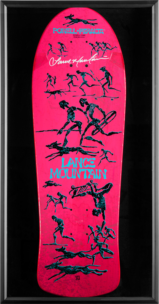 Bones Brigade® Shadowbox Mountain Skateboard Deck Signed by Lance Photo #1 - Photo Gallery ...