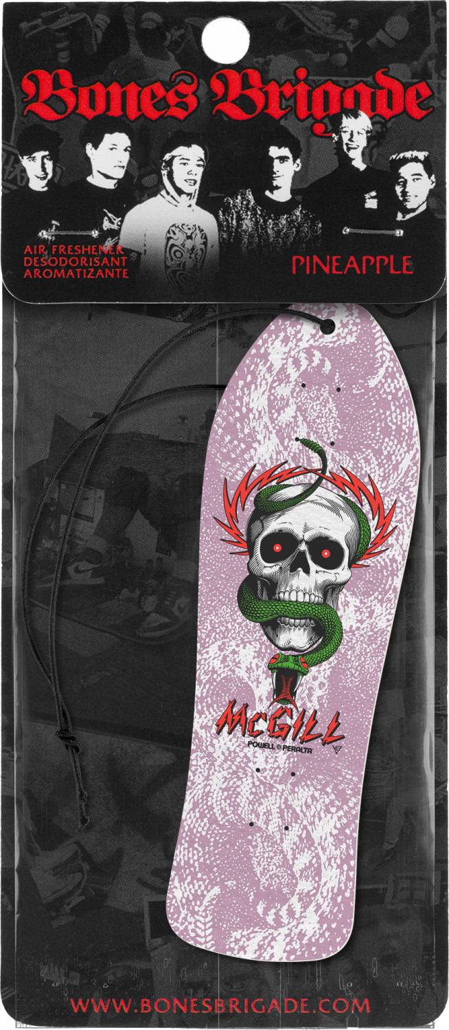 Bones Brigade Mike McGill White Air Freshener - Pineapple Scent Photo #1 - Photo Gallery - Bones ...